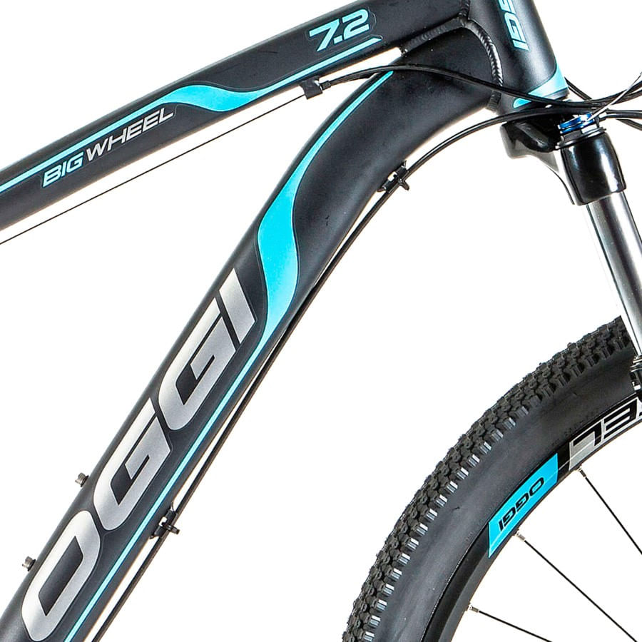Bicicleta MTB Oggi Big Wheel 7.2 29" Preta / Azul