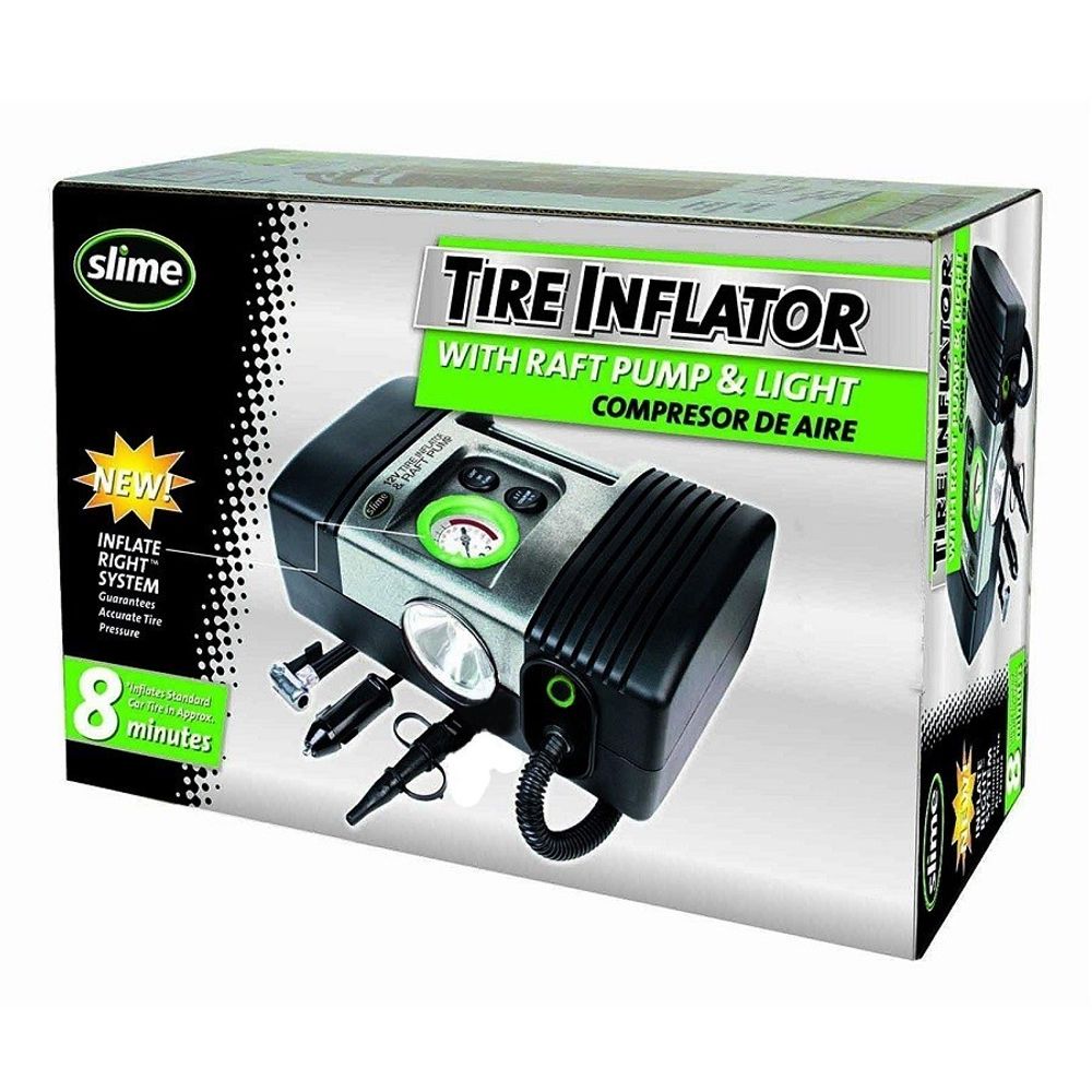 Compressor de Ar com Led Slime Tire Inflator 150psi