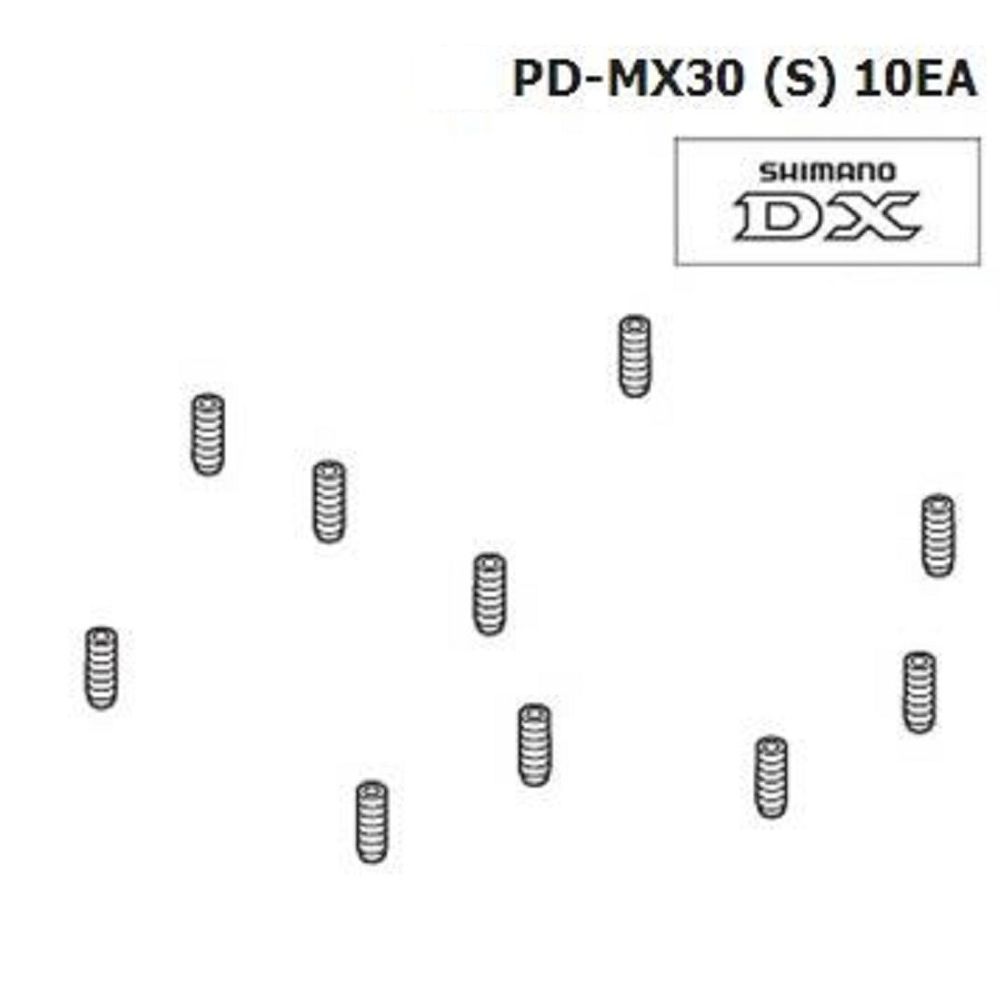 Pedal Shimano PD-MX30 Plataforma BMX Eixo Integrado