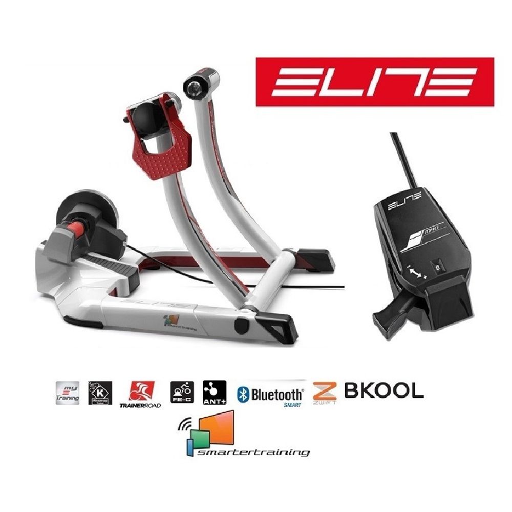 Rolo de Treino Simulador Pedalada Elite Qubo Power Mag Smart B+