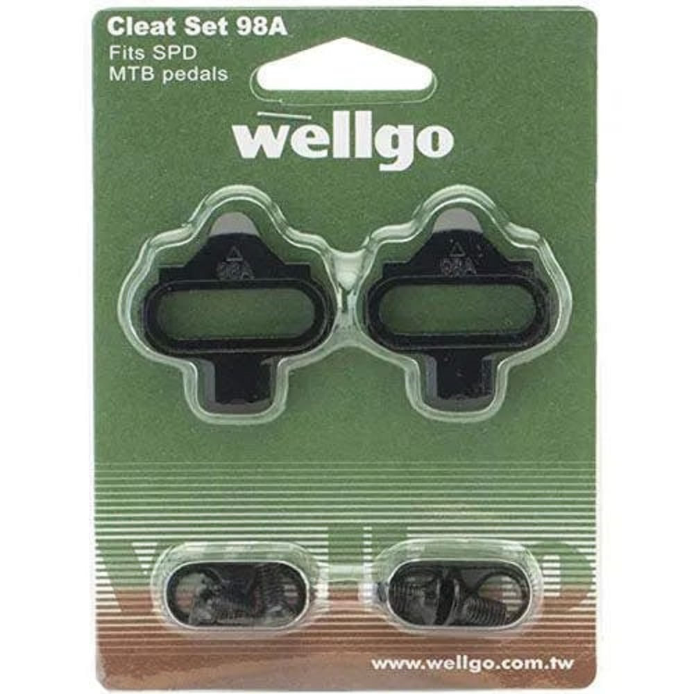Taco de Pedal MTB Wellgo SPD 98A Taquinho para Sapatilha de Bike