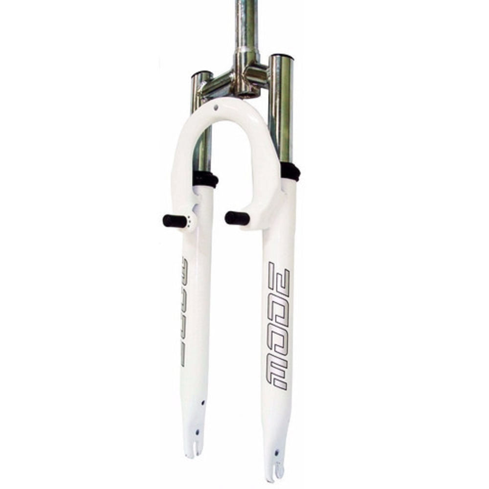 Garfo Suspensão de Bike Aro 26 MTB Standard 21,1mm Freio V-brake Mode Branco