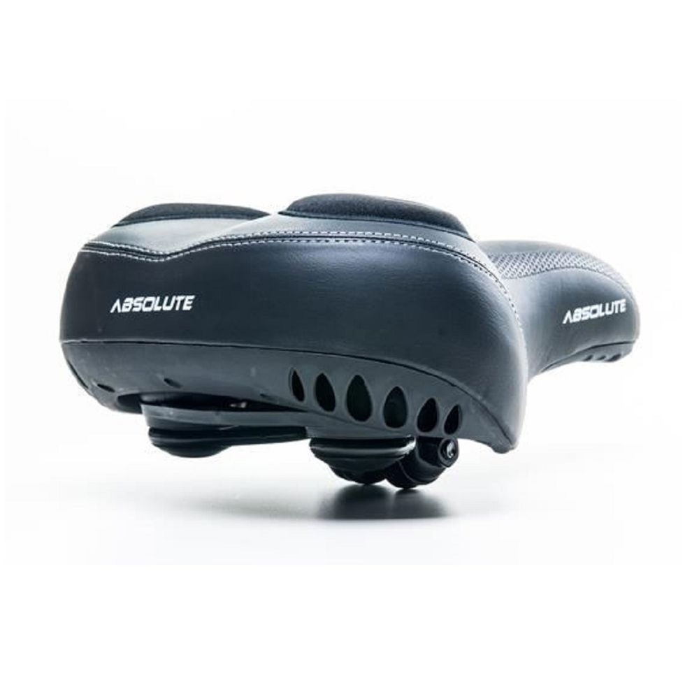 Selim Banco de Bike com Gel Absolute City com 2 Molas Preto